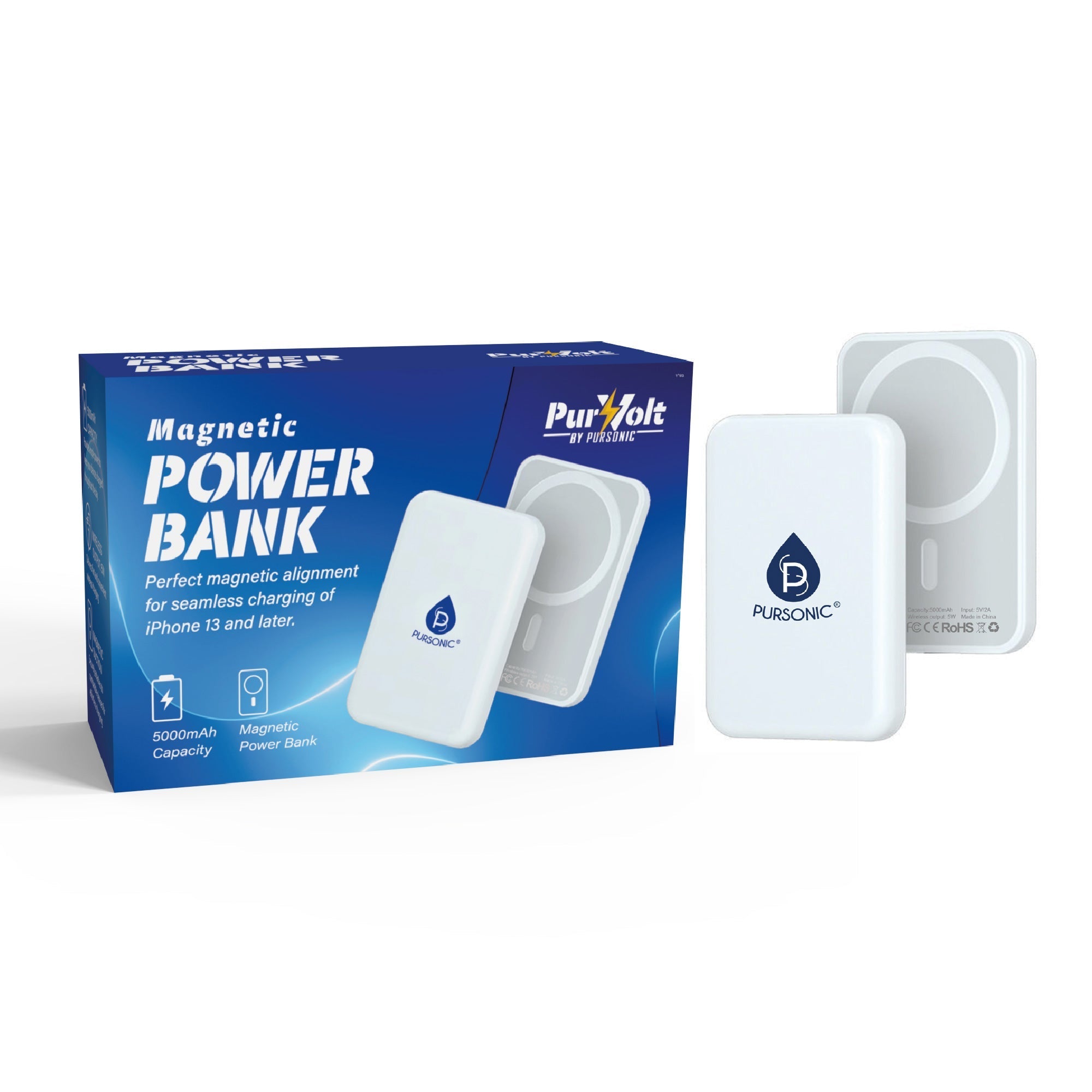 Magnetic Wireless Power Bank – Portable, Powerful, Effortless Charging ...